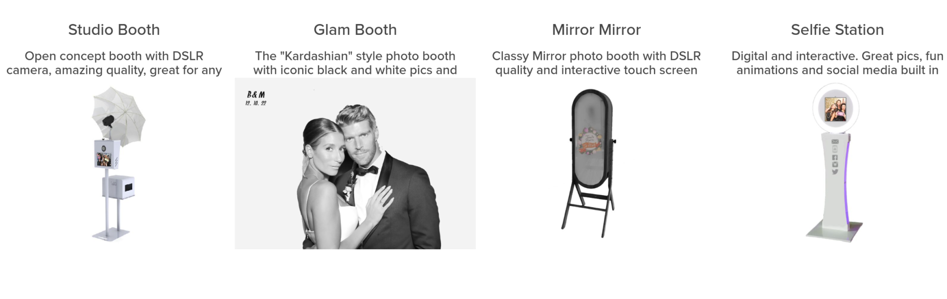 Photo Booth Services - Inside Out Booth